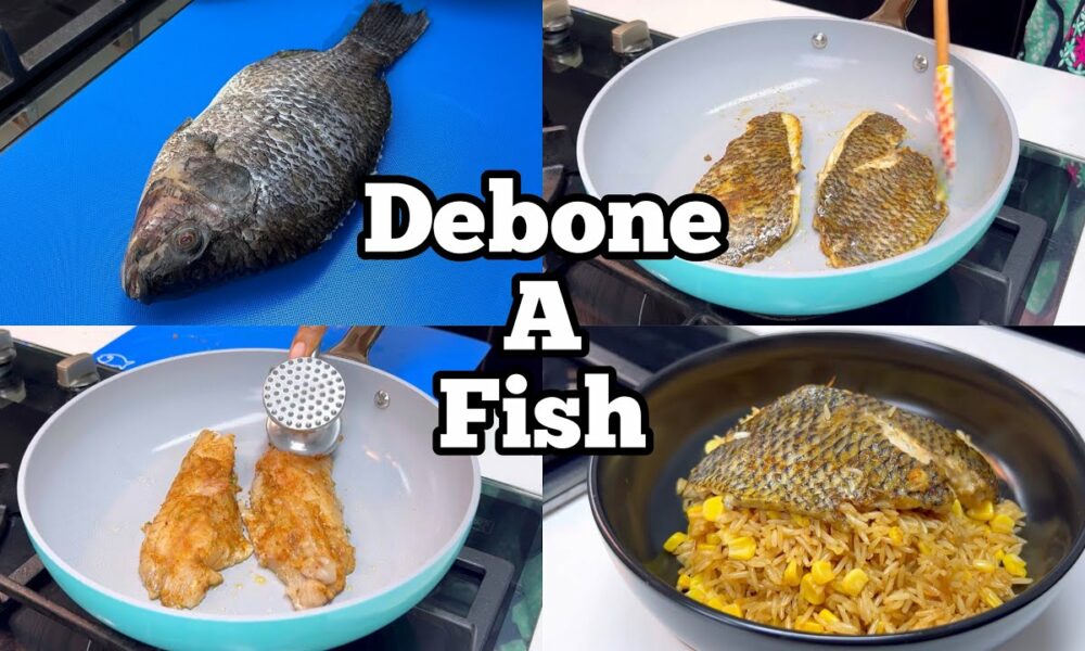Diary Of A Kitchen Lover Shares How To Cleanly Debone A Fish | Watch ...
