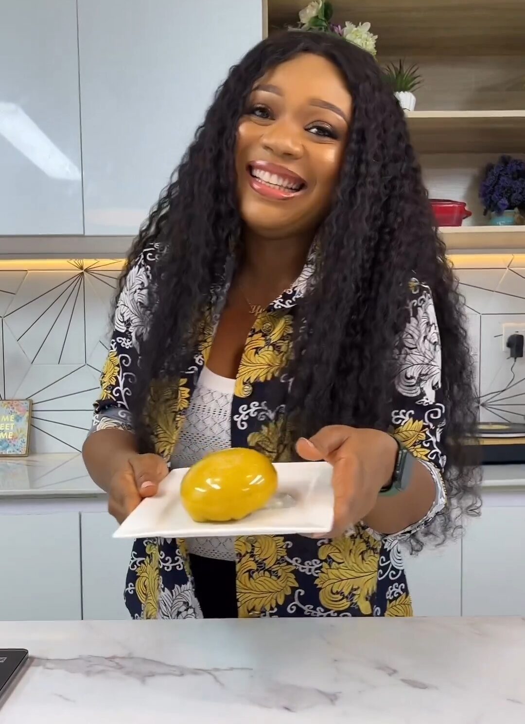 Check Out This Unique Ẹ̀bà Preparation Technique From Ify's Kitchen ...
