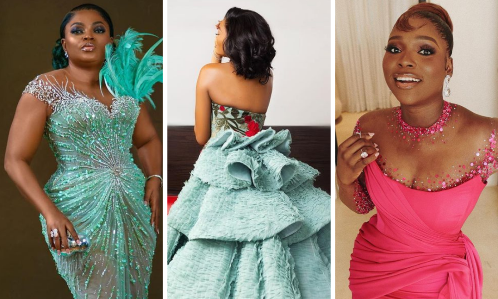 Your Sneak Peeks At How Some Celebrities' AMVCA Outfits Were Made ...