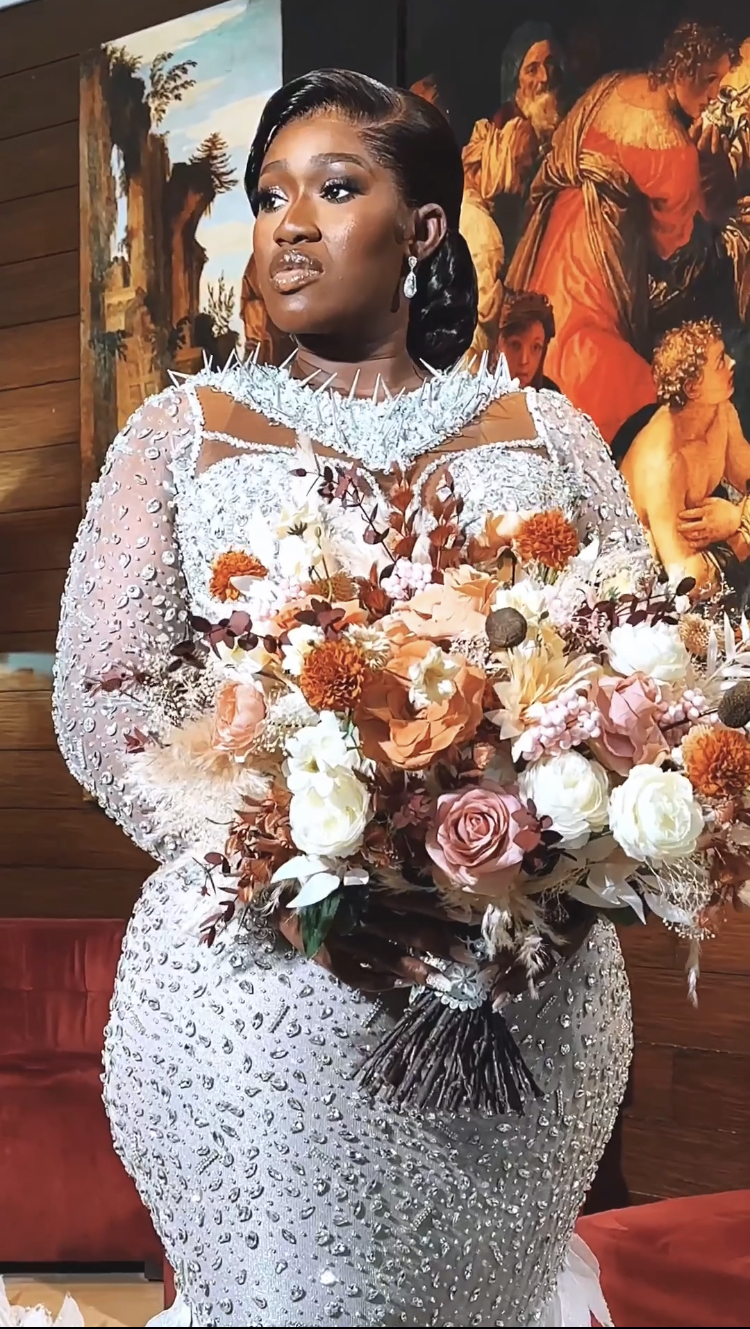 Unveiling the Exquisite Details of Anita Asuoha's Vow Renewal Wedding ...