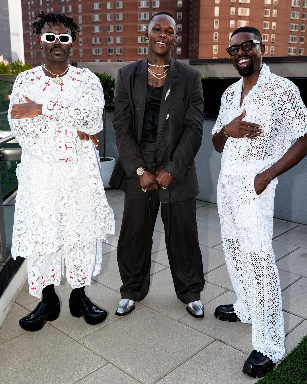 Here's What Israel Adesanya Wore To His Feature Documentary Premiere At ...