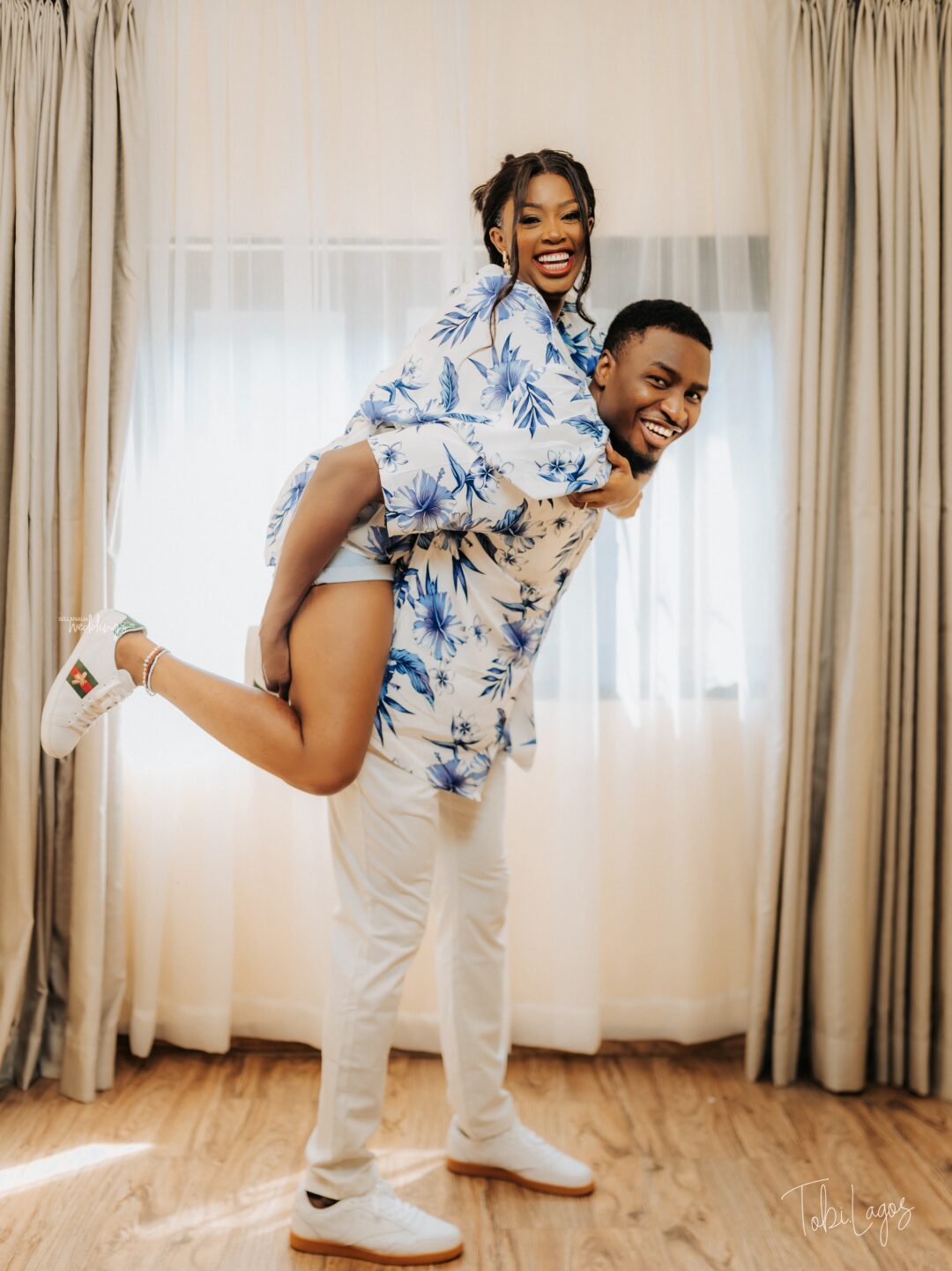 Uju and CJ Found Love In a Pandemic - Enjoy Their Pre-wedding Shoot | BellaNaija