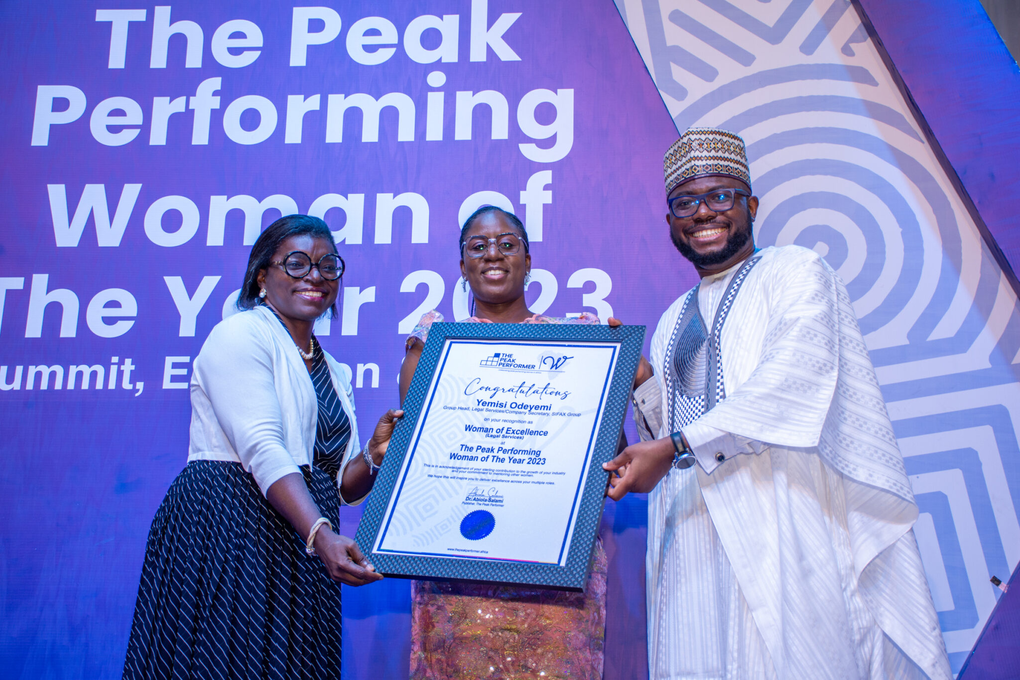 The Peak Performer Africa Summit hosts Maiden Edition to celebrate Outstanding Female Talents ...