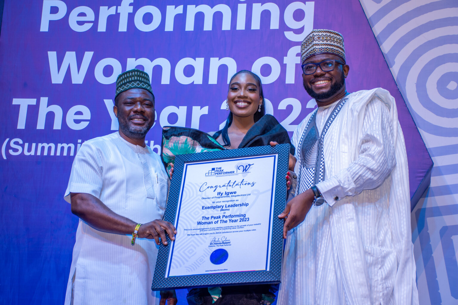 The Peak Performer Africa Summit hosts Maiden Edition to celebrate Outstanding Female Talents ...