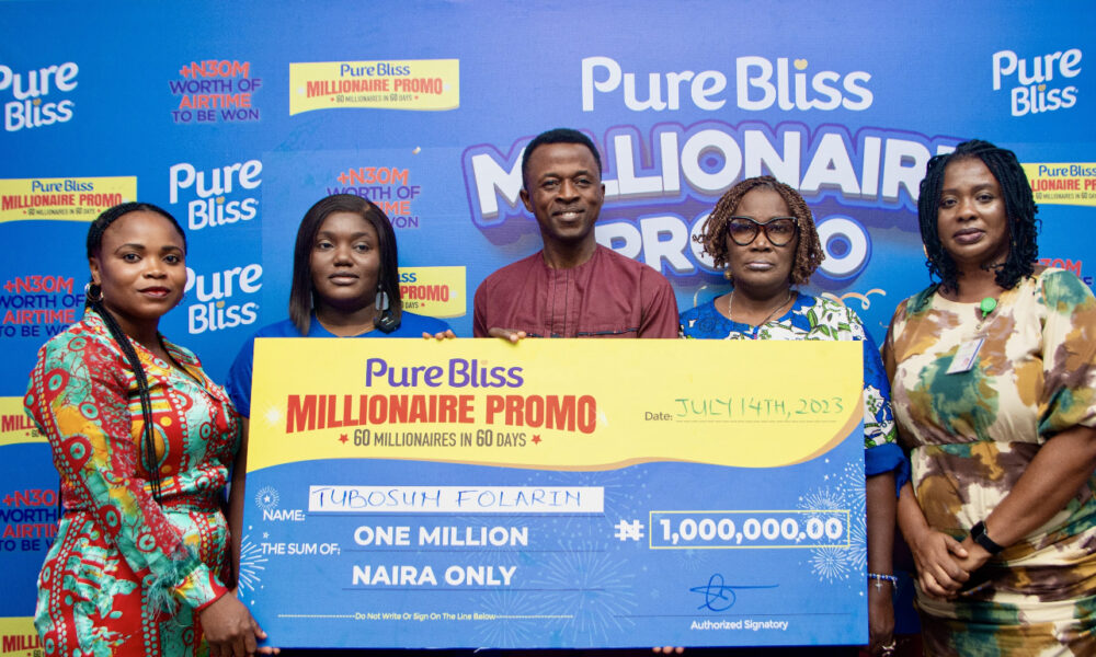 The First 4 Millionaires from Pure Bliss Millionaire Promo Have Been ...