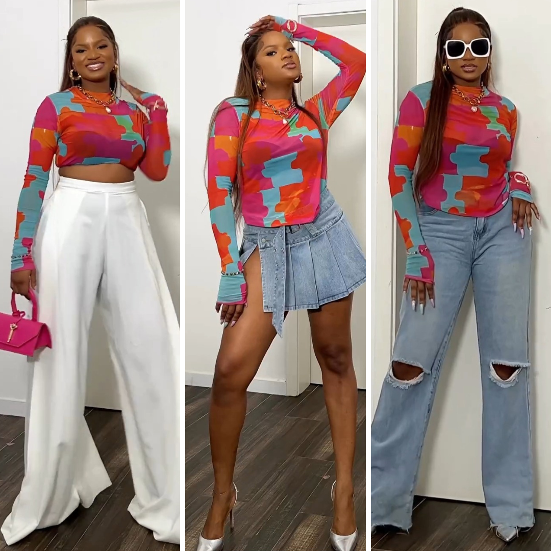 Watch BellaStylista — Nonye Udeogu Style 1 Chic Top Into 6 Unique Looks ...