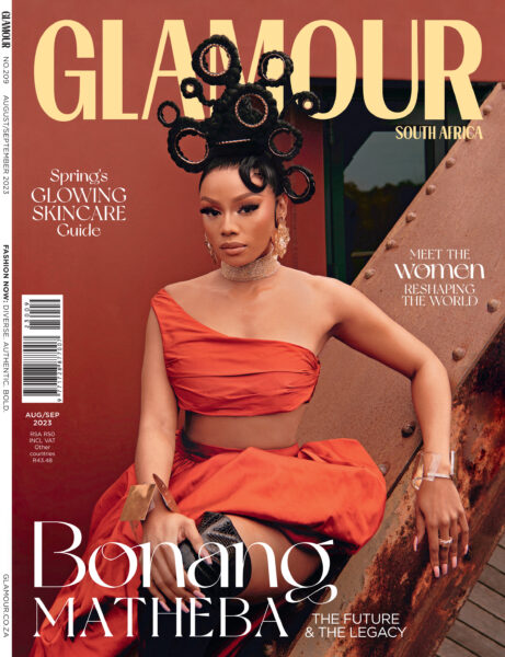 Bonang Matheba Reigns Supreme On The Women's Month Cover Of GLAMOUR ...