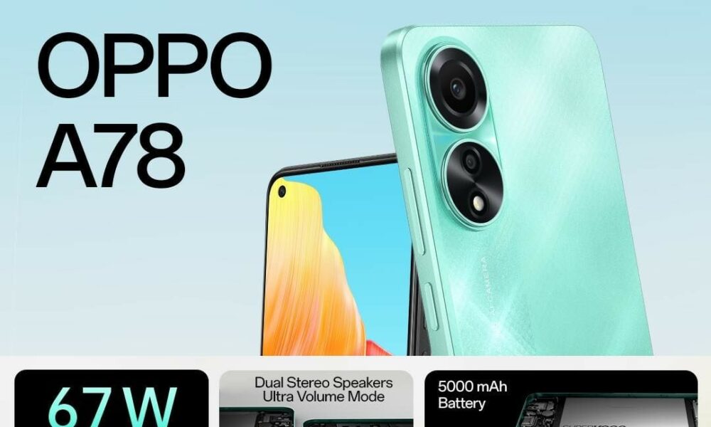 Top Five Reasons to Choose the All-New OPPO A78 Device | BellaNaija