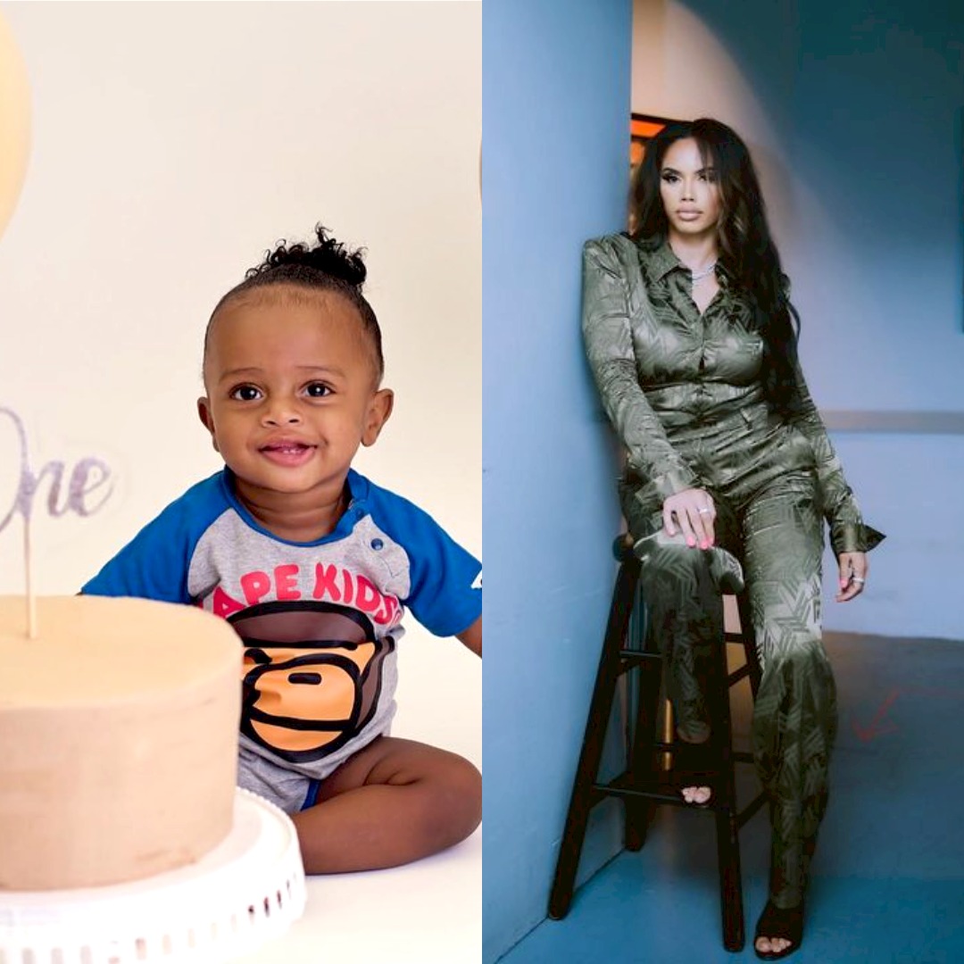 Jada celebrates Son AJ's 1st Birthday with Cute Photos! | BellaNaija