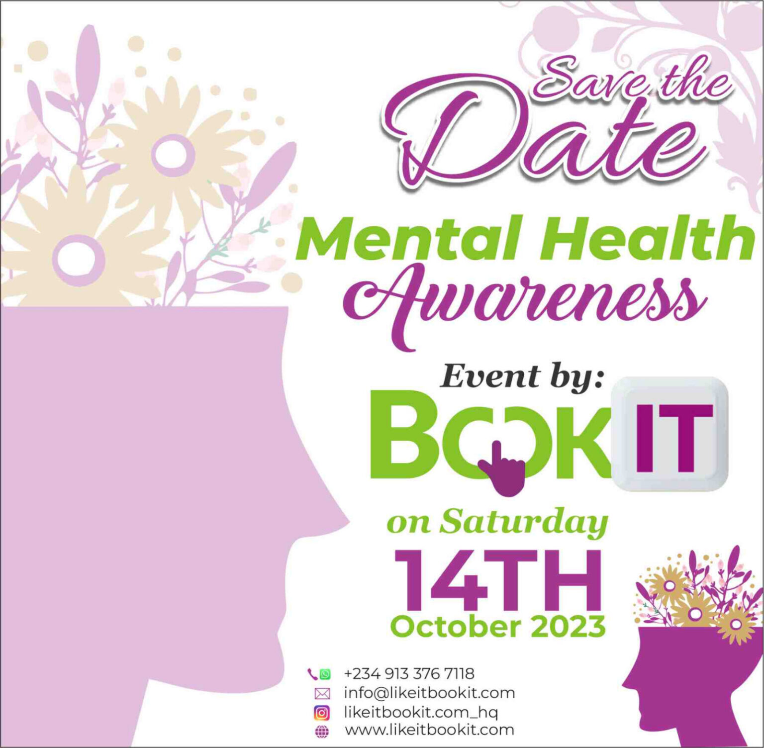 Explore Empowerment and Creativity at the Bookit Mental Health Event ...
