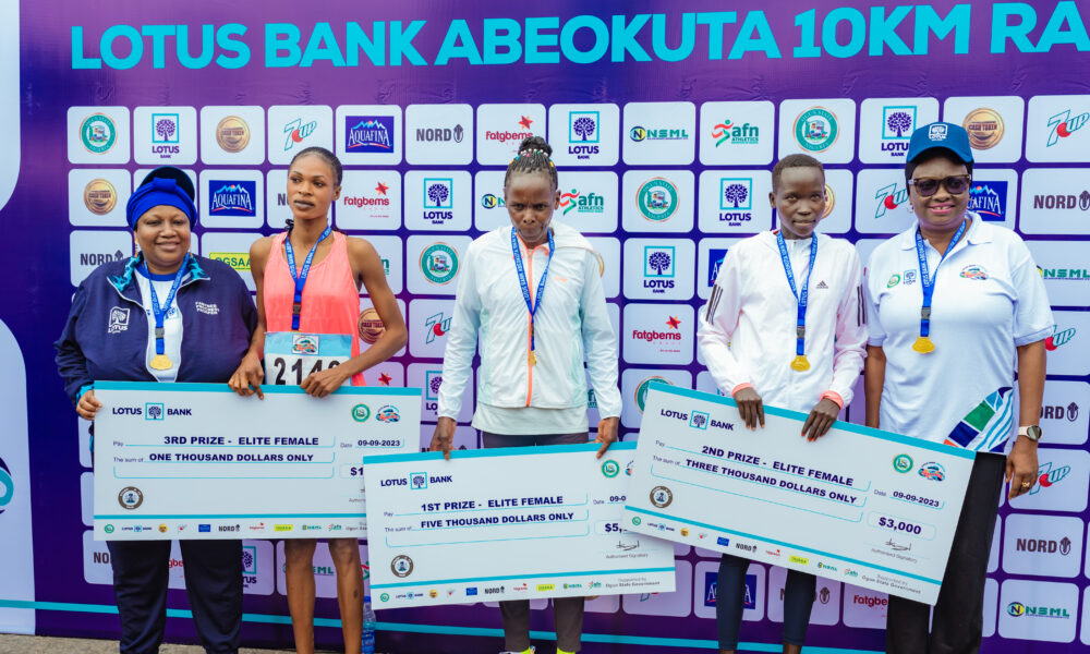 Lotus Bank 10km Race Leaves Lasting Impression on Abeokuta | BellaNaija