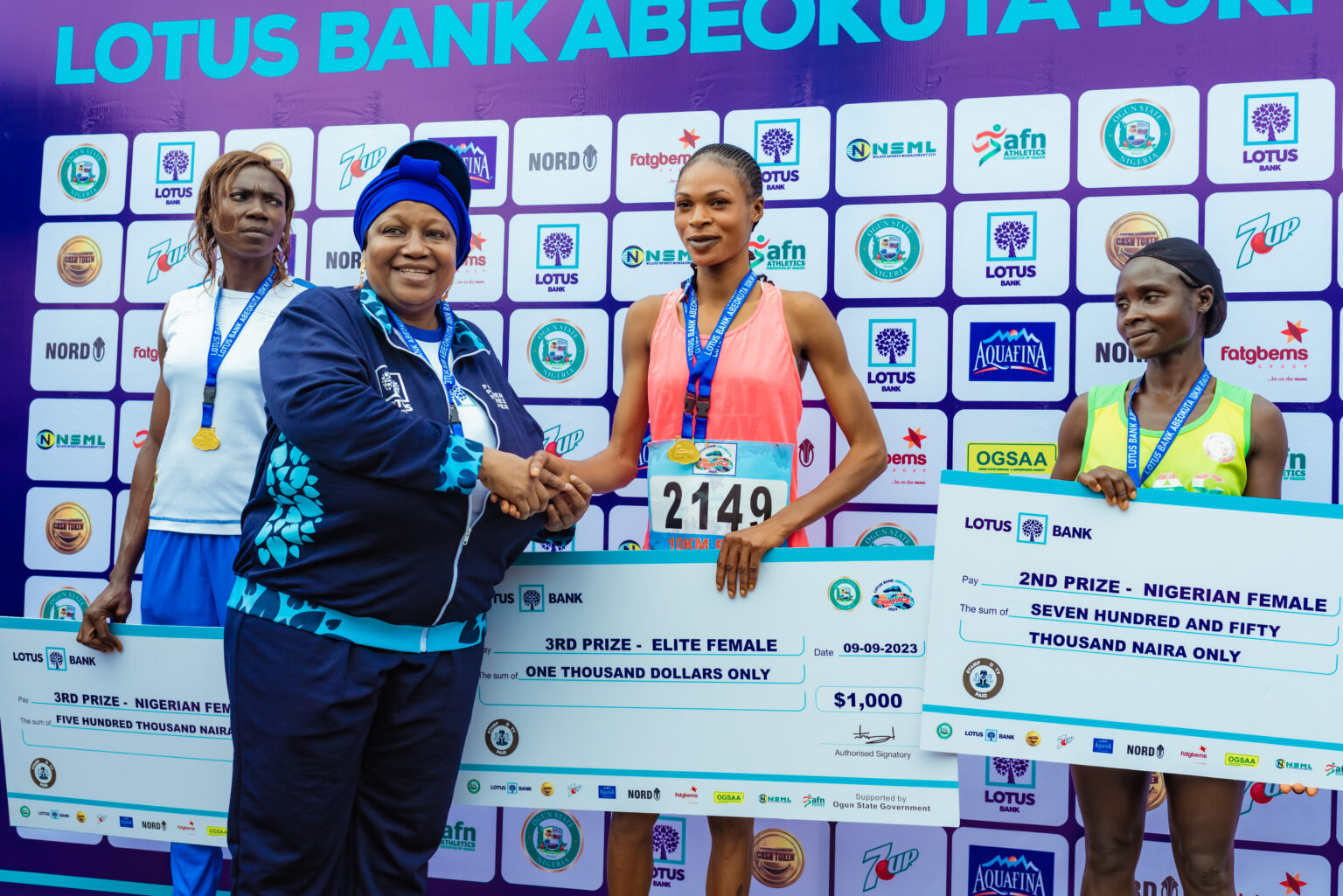 Lotus Bank 10km Race Leaves Lasting Impression on Abeokuta | BellaNaija
