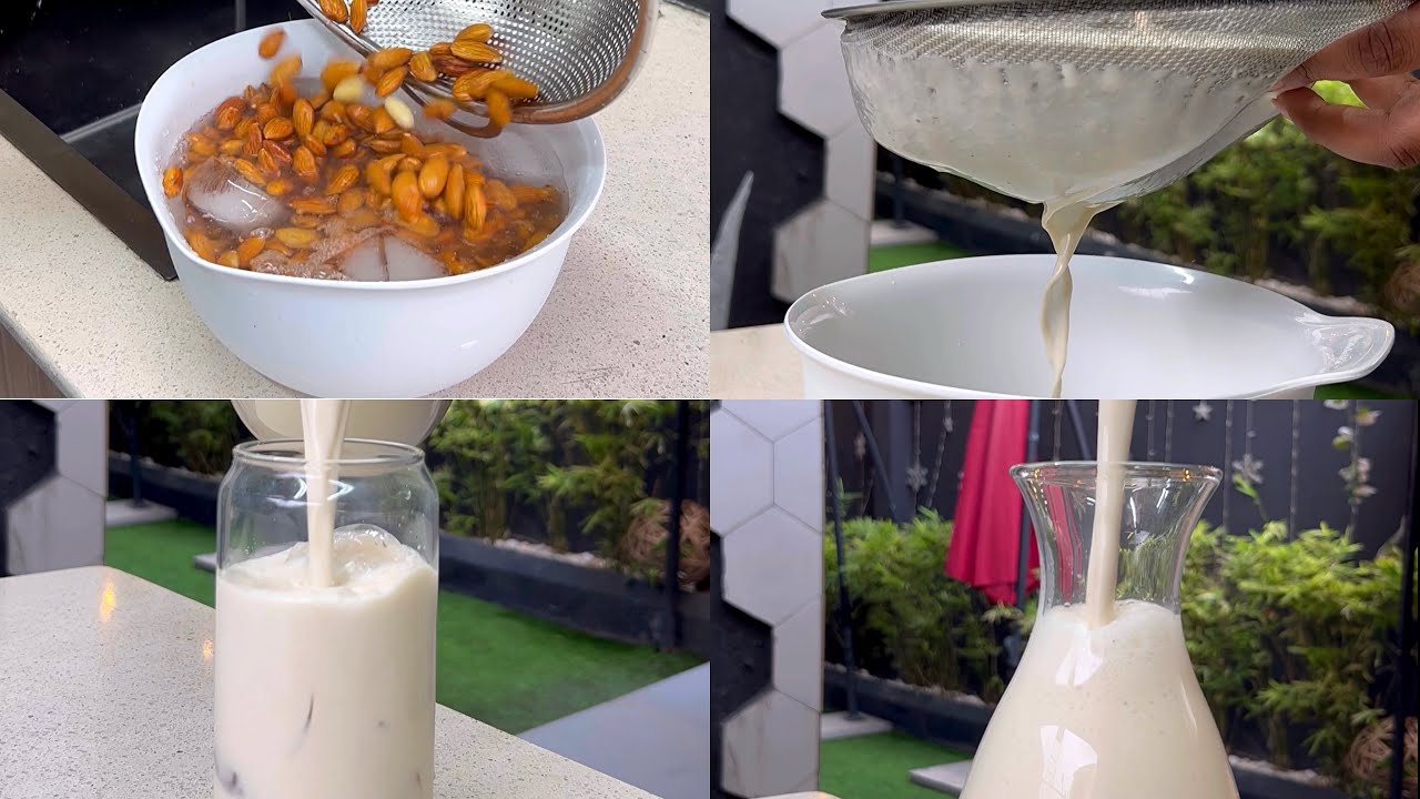 Lactose Intolerant? Try This Easy Almond Milk Recipe! | BellaNaija