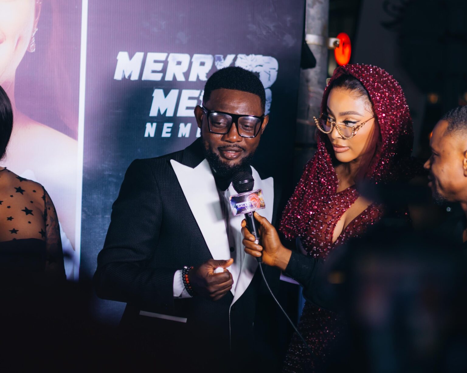 See Photos of AY Makun, William Uchemba, Nadia Buari & More at the Premiere of "Merry Men 3 ...