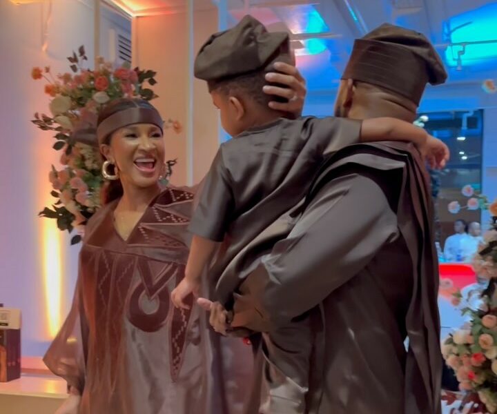 Here's How Banky, Adesua & Baby 'Zaiah Wellington Won Our Hearts In ...