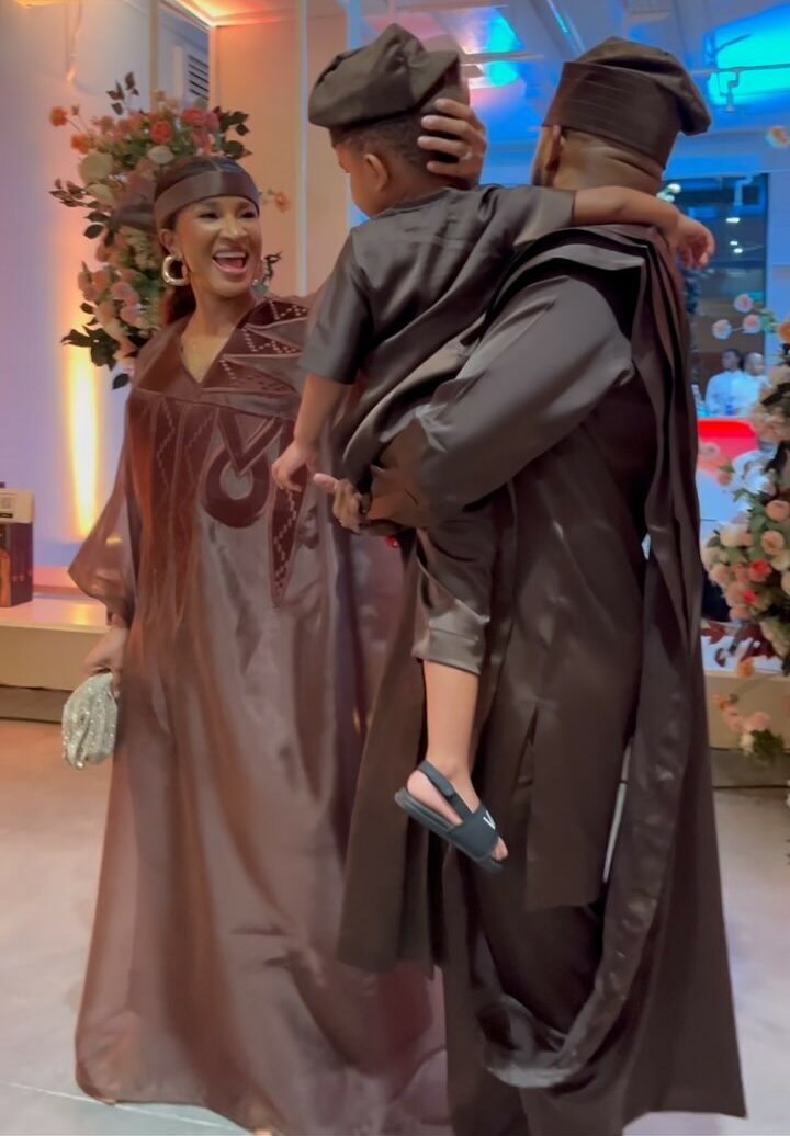 Here's How Banky, Adesua & Baby 'Zaiah Wellington Won Our Hearts In ...