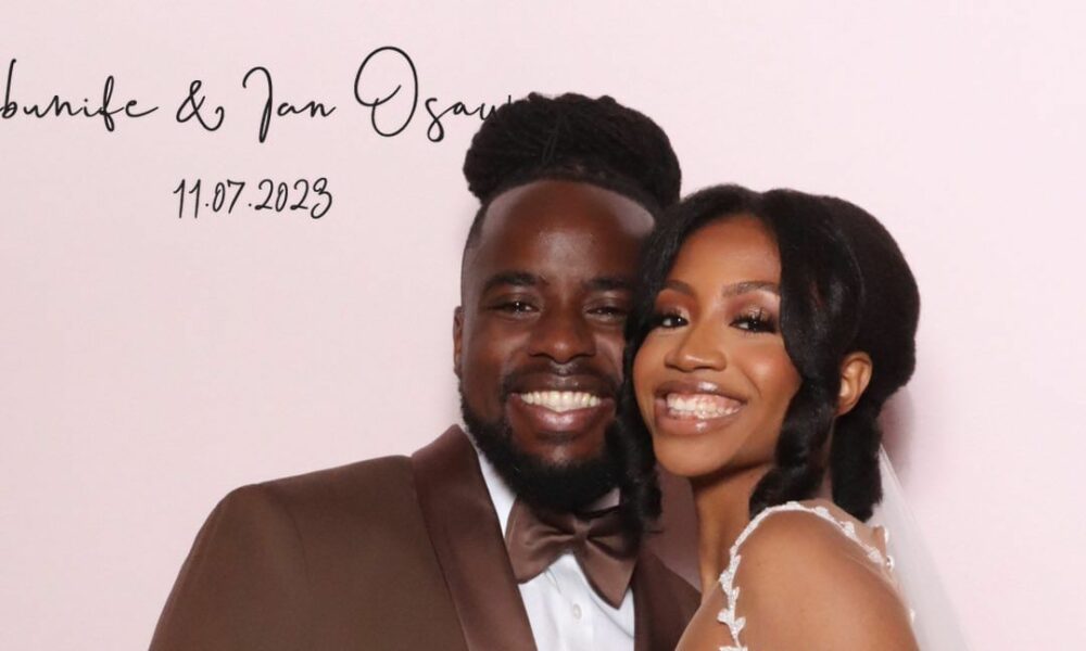 Ebunife and Ian's White Wedding Was a Burst of Love & Happiness ...