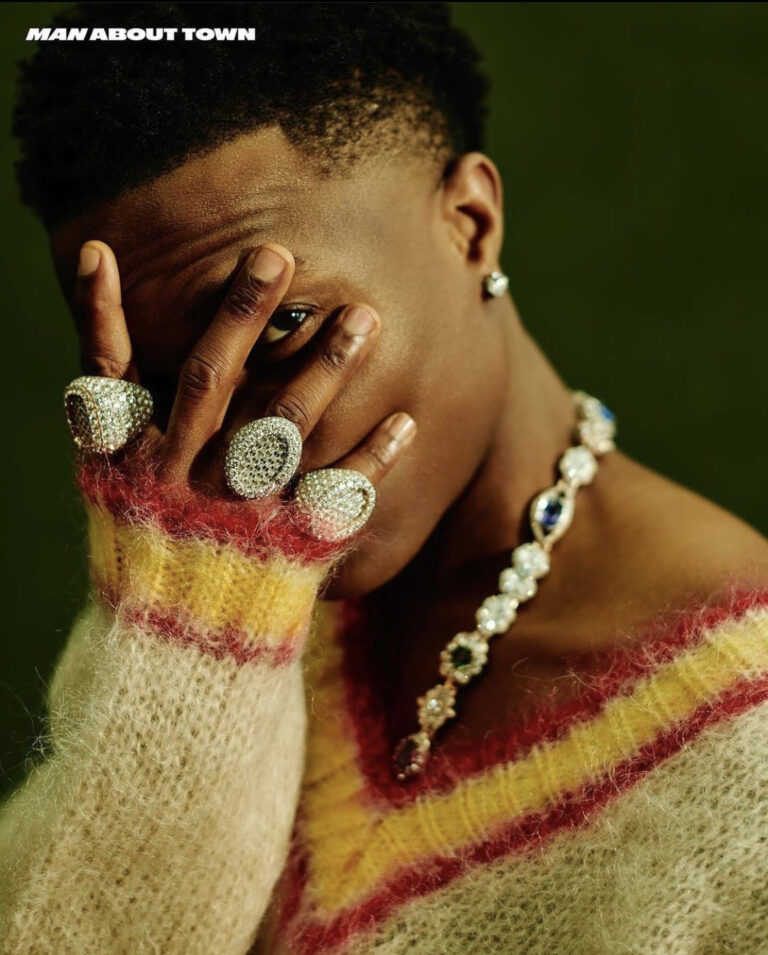 Wizkid Turns on the Style in Man About Town's Autumn/Winter 2023 Cover ...