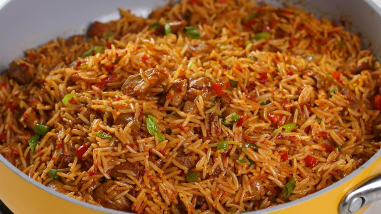 Kikifoodies Unveils Mouthwatering Turkey Combo Rice Recipe | BellaNaija