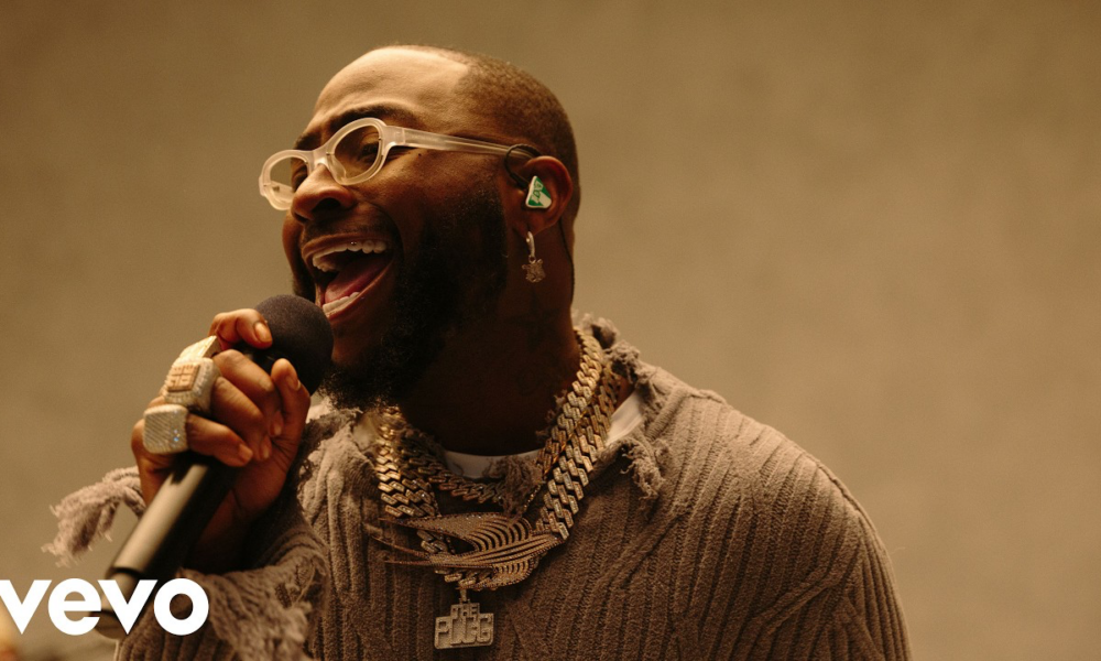 Watch Davido’s Thrilling Vevo Studio Performance of "Feel" | BellaNaija