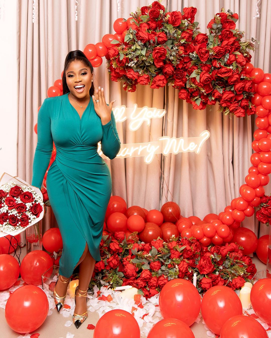 The Most Dramatic Bride-To-Be! Watch Veekee James' Exclusive Marriage ...