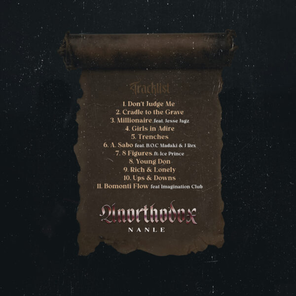 Nanle releases debut album "Unorthodox" featuring Ice Prince, Jesse ...