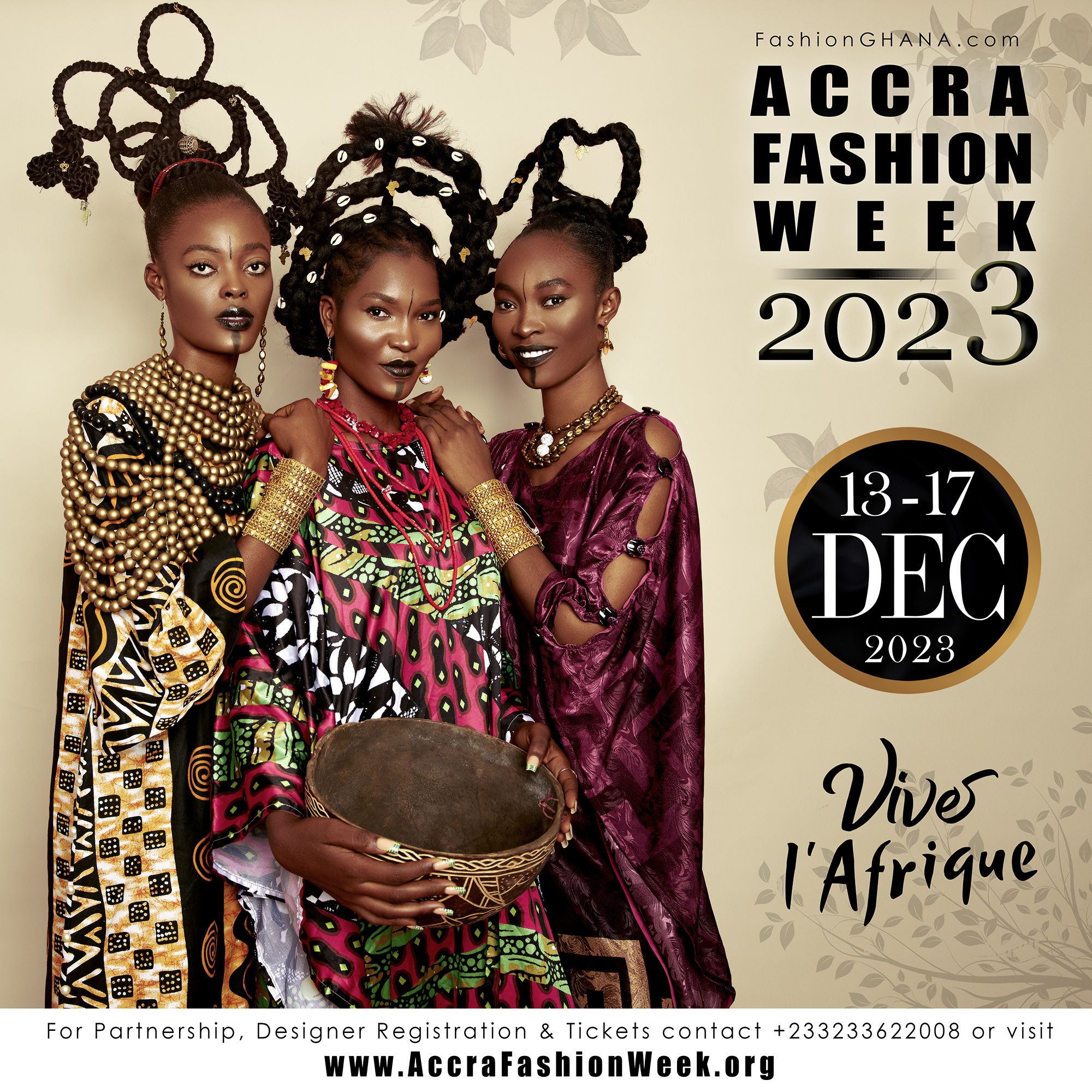 Mark Your Calendars For Accra Fashion Week 2023 | 13-17th December ...