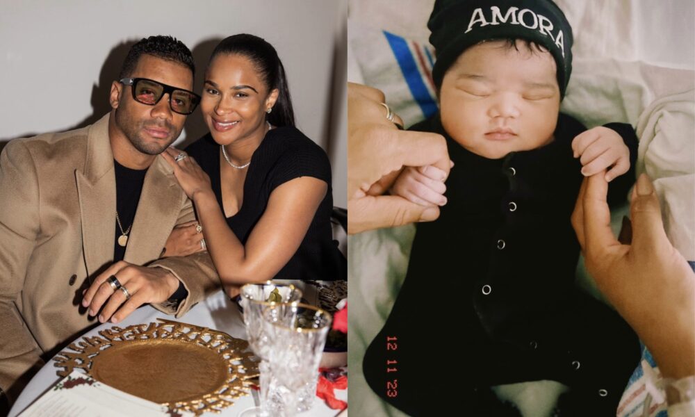 Ciara and Russell Wilson Welcome Amora Princess to their Family | BellaNaija