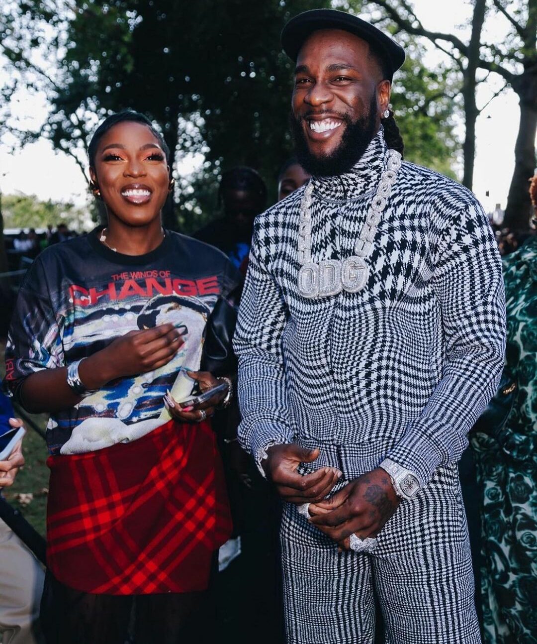 RE: Burna Boy's Edgy Looks, Outlander Picks Ronami Ogulu As 'The Best ...