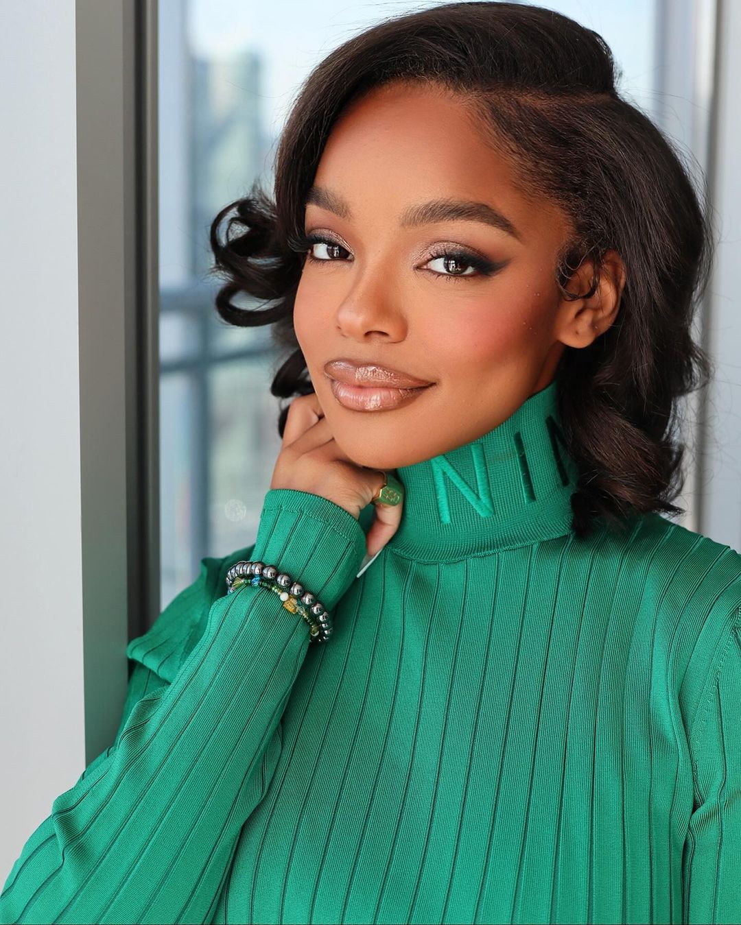 Take A Look At Marsai Martin Radiantly Glammed By Nigerian Makeup Artist — Mali Thomas | BellaNaija