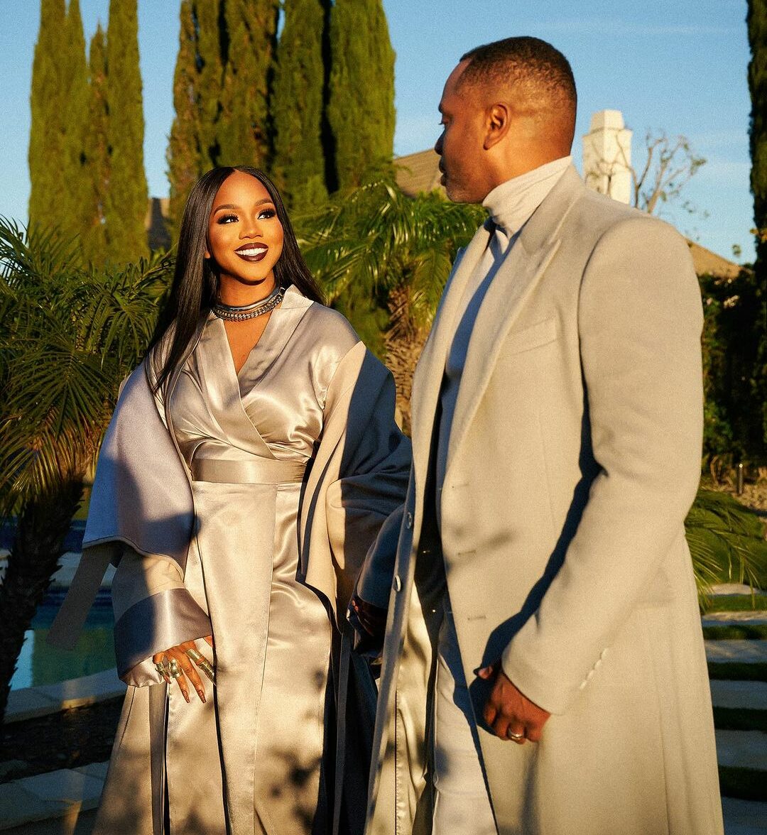 Take A Look At Sarah Jakes & Toure Roberts' Classy Style Choices For The Color Purple Premiere ...