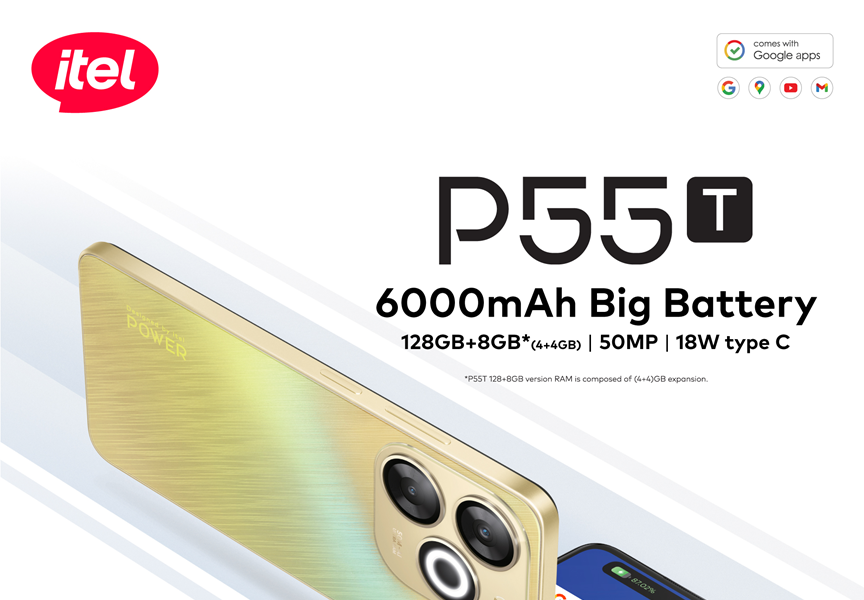 Game Changer: itel reveal Cutting-Edge Budget-Friendly P55T | BellaNaija