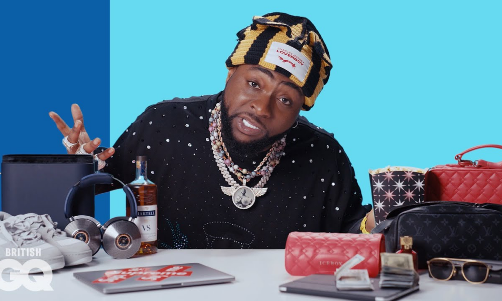 Davido Reveals 10 Things He Can’t Live Without on British GQ’s “10 ...