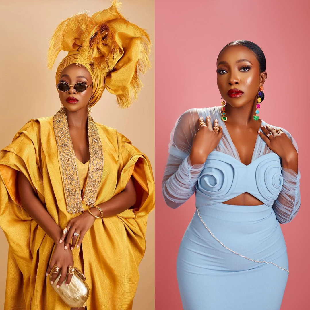 See How Ini Dima-Okojie 'ATE!' Wedding Guest Style At Kunle & Tiwi Remi ...