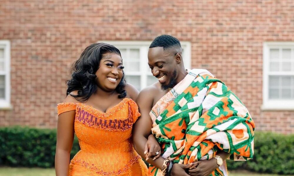 It’s a Vibrant Ghanaian Love Affair With Emmanuella and Evans’ Trad! | BellaNaija