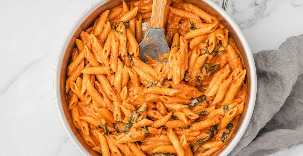 Get Into the Recipe of this Creamy Goat Cheese Pasta by The Dinner Bite ...