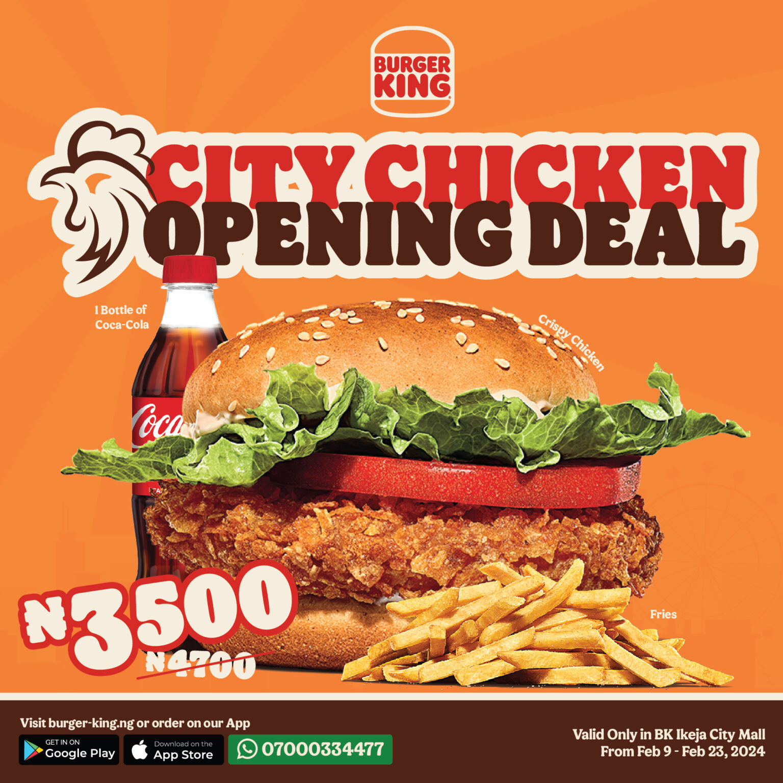Burger King Nigeria Makes a Grand Entrance into Ikeja City Mall ...