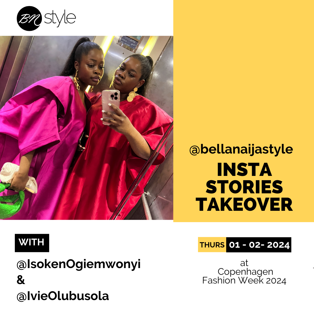 We are LIVE with Isoken & Ivie Ogiemwonyi at Copenhagen Fashion Week ...