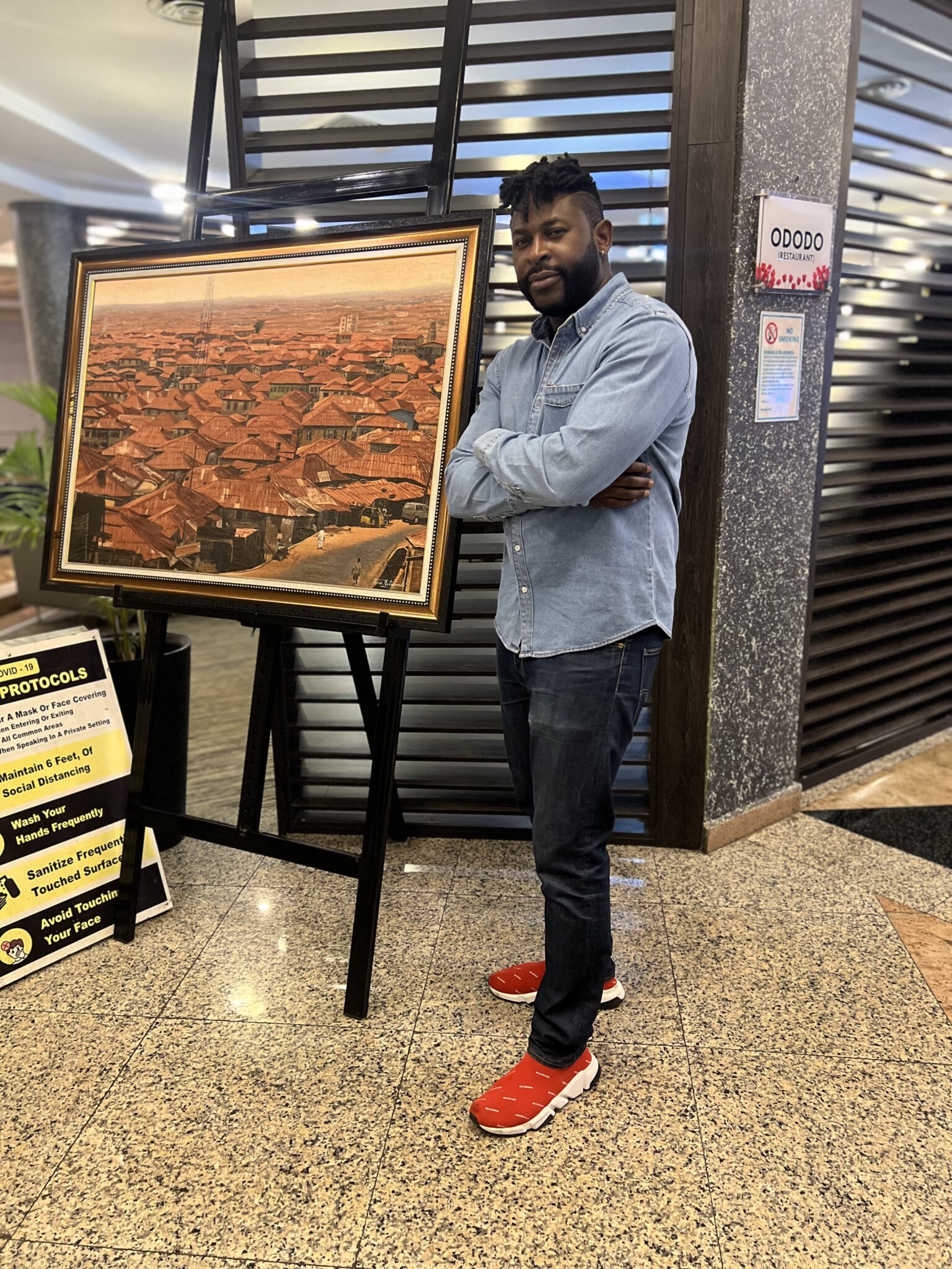 Serving in The UK Airforce & Being An Artiste – See How Bruce Oshakuade ...