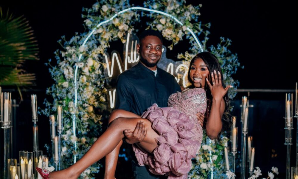 Wedding Party Turned Surprise Proposal! Jennie & Kayode’s #BNBling Will ...