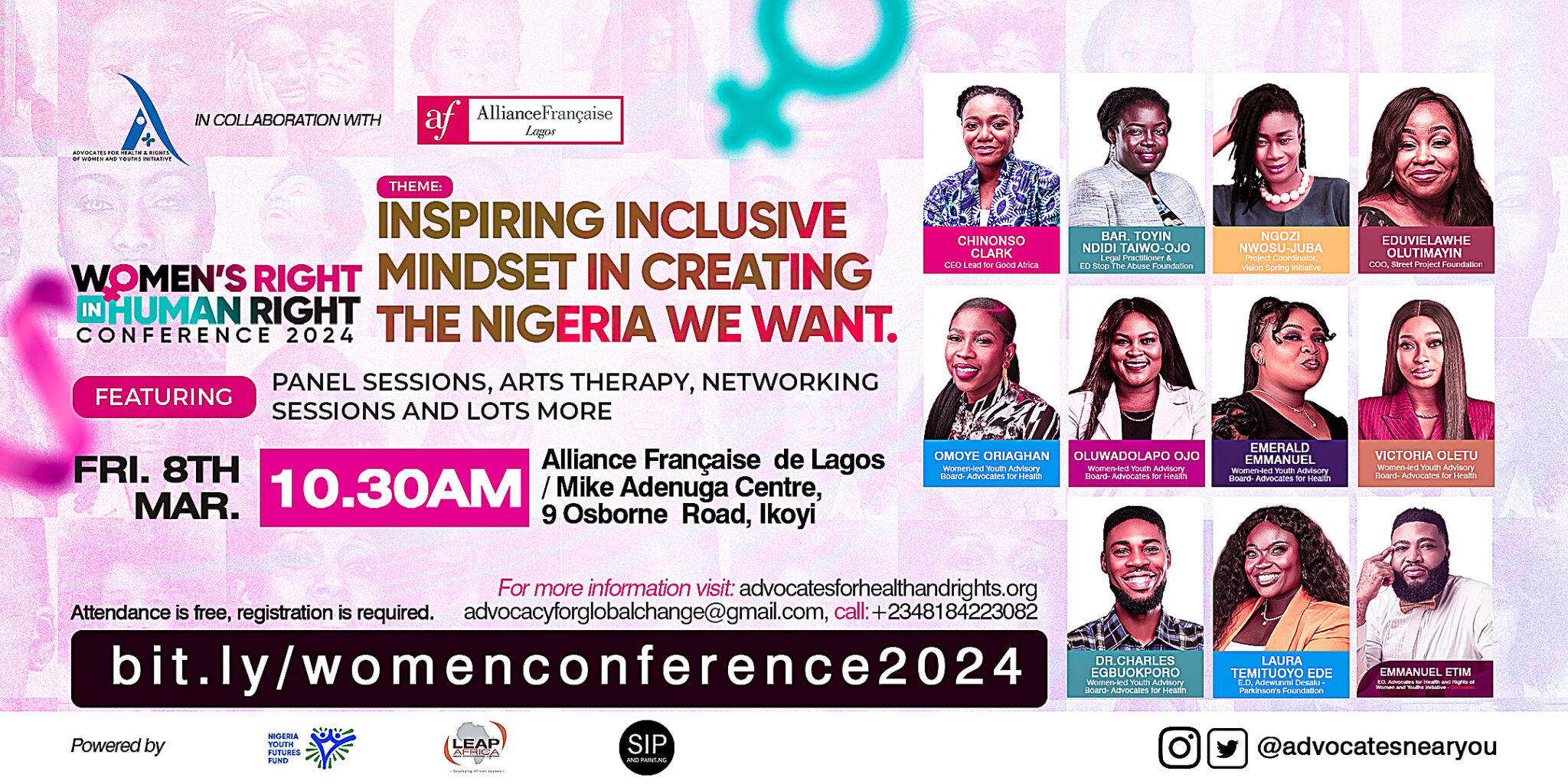 Get ready for the Advocates for Health and Rights of Women and Youths ...