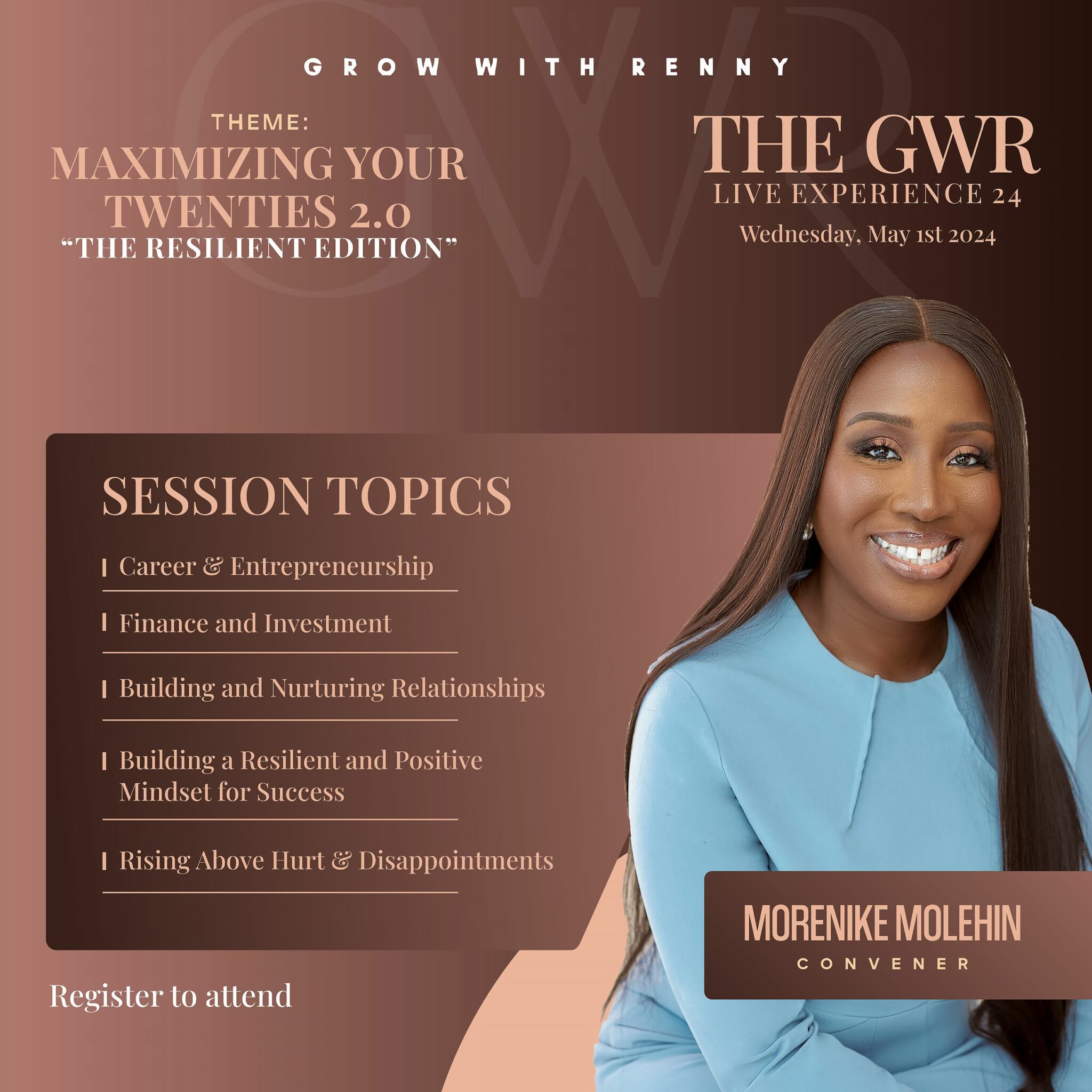 Get Ready to Level up! | The Grow With Renny Live Experience 2.0 is ...