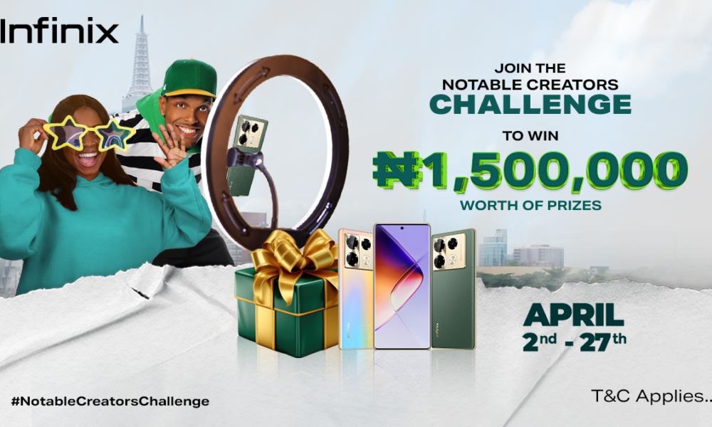 Infinix invites Aspiring Content Creators to Join the Notable Creators ...