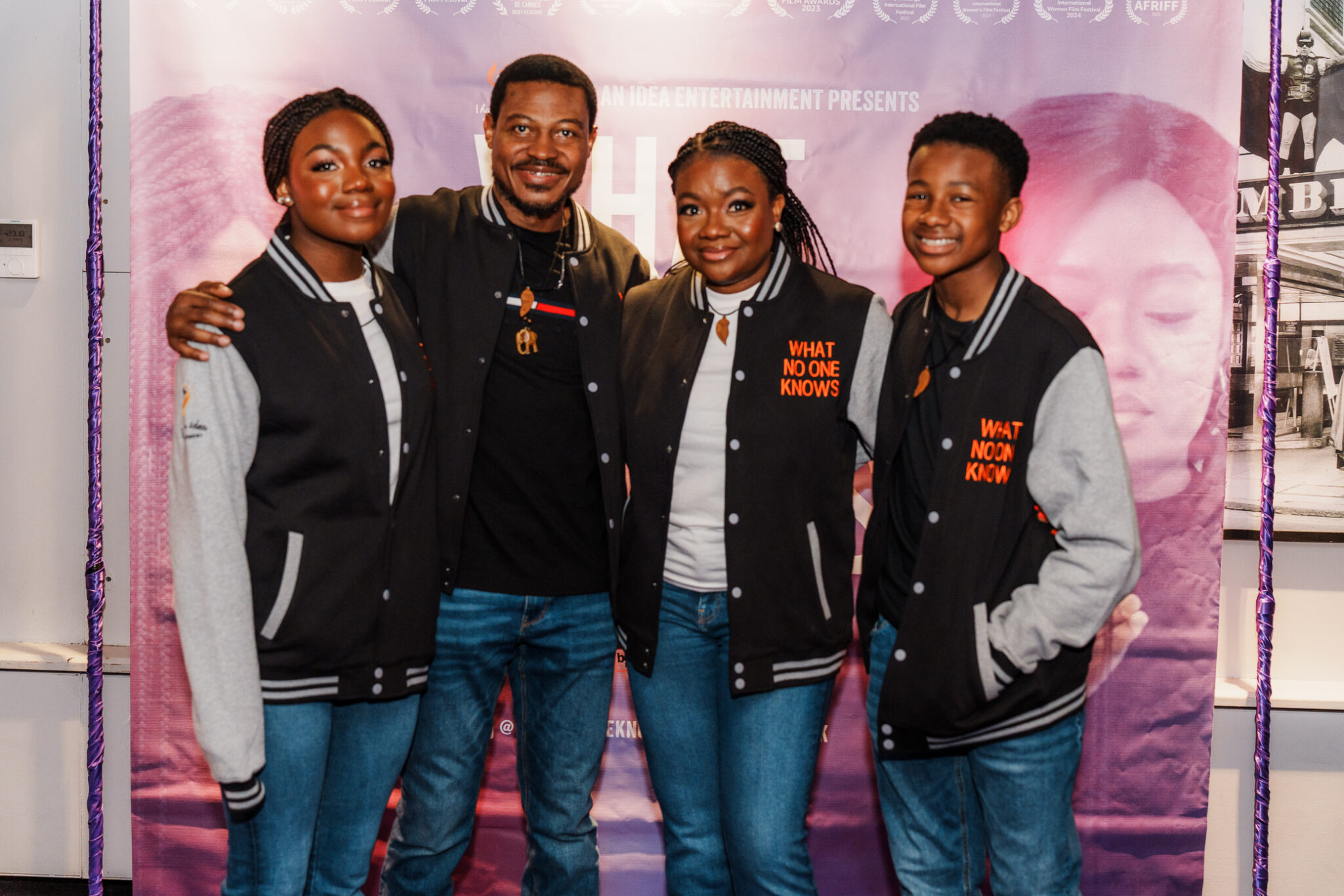 Tope Laguda Shines at 'What No One Knows' Premiere in London | BellaNaija