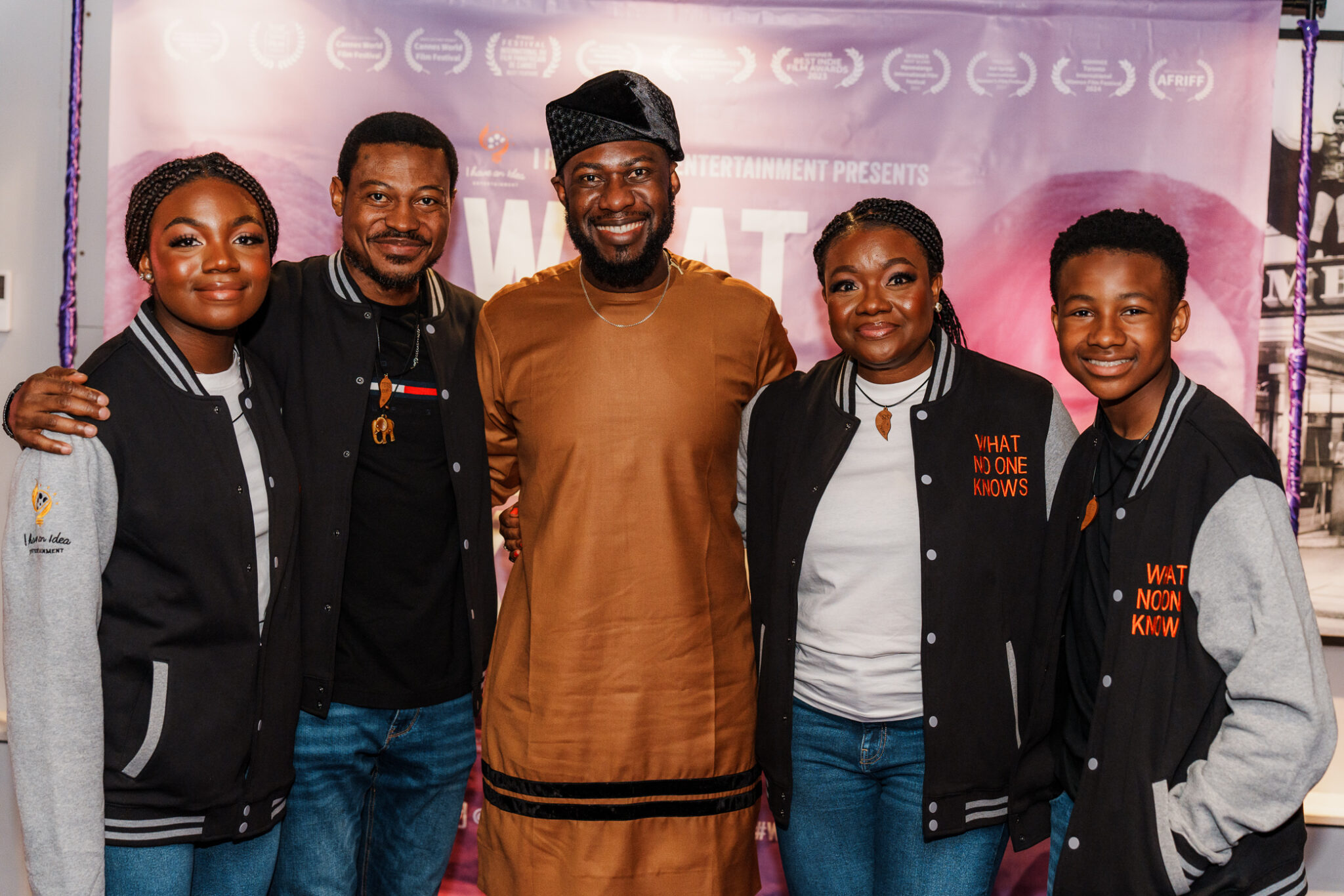 Tope Laguda Shines at 'What No One Knows' Premiere in London | BellaNaija