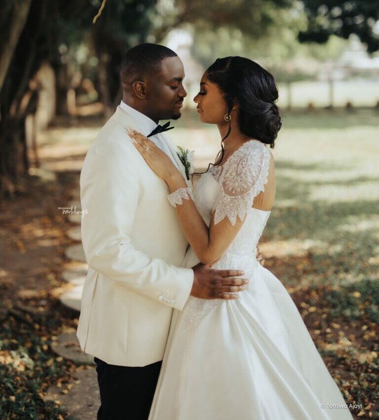 Binta & Wale Met at A Barbecue Party! Enjoy Their Wedding Photos ...