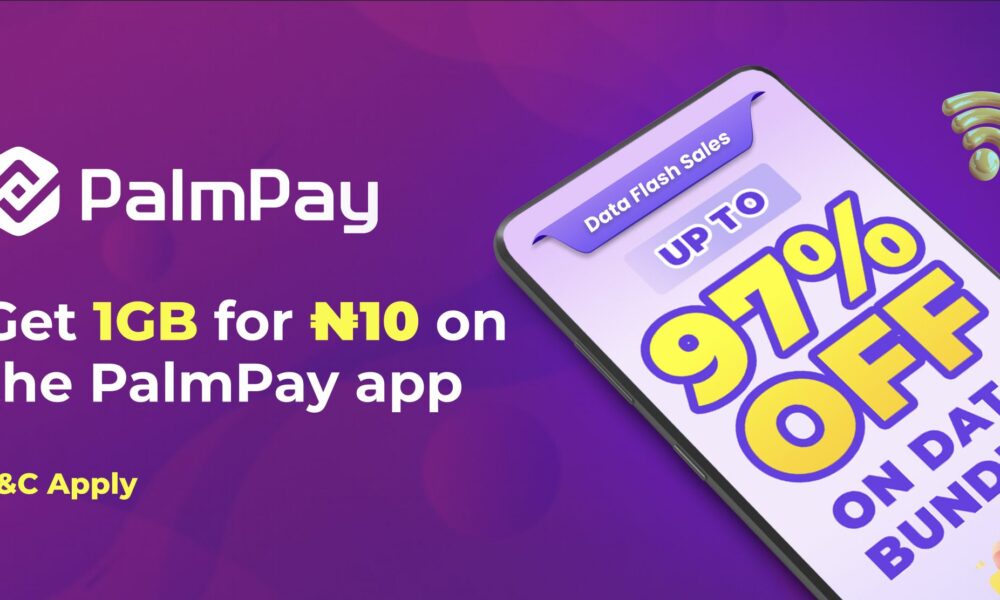 Flash Sale Frenzy! PalmPay Drops Daily Data Deals at Low Prices ...