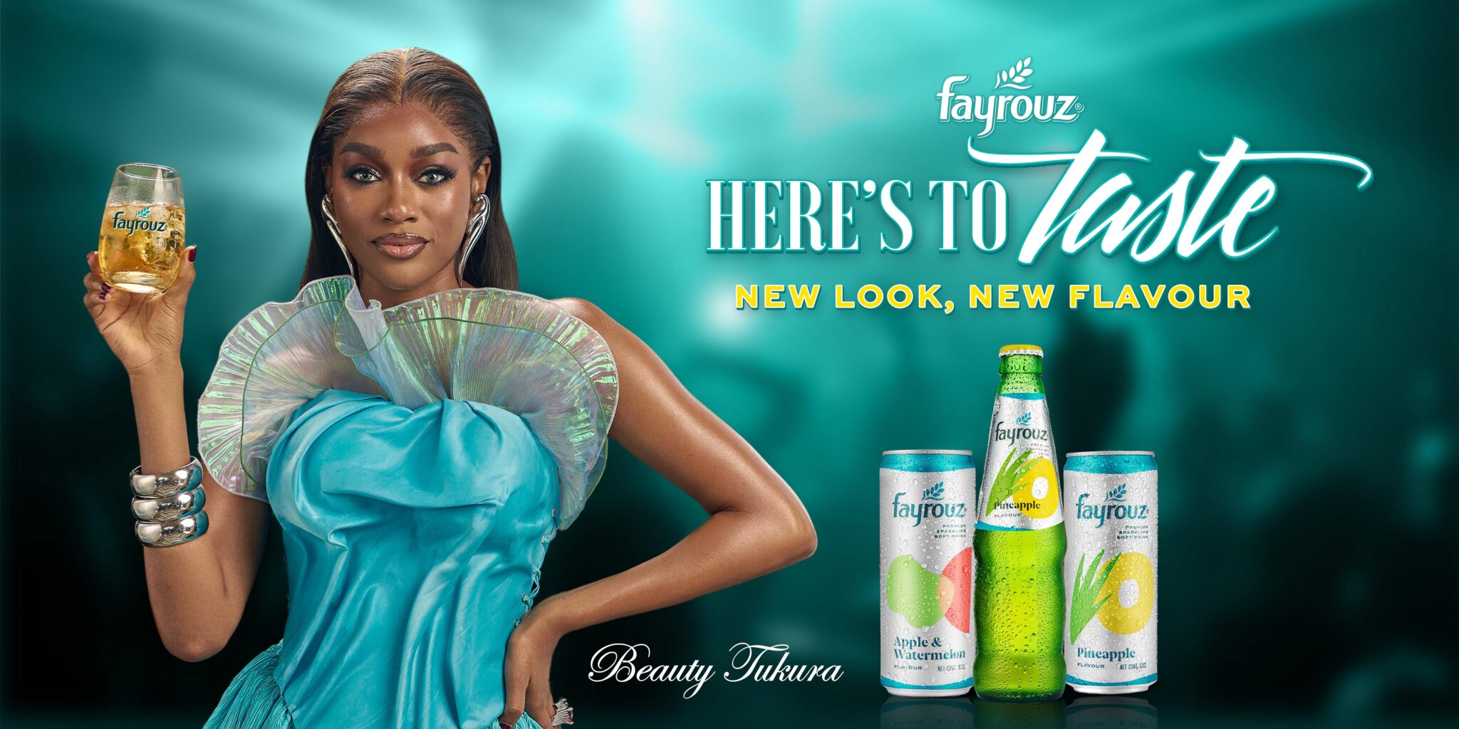 Fayrouz Launches 'Here's To Taste' Campaign with Beauty Tukura, Introducing New Look and Apple ...
