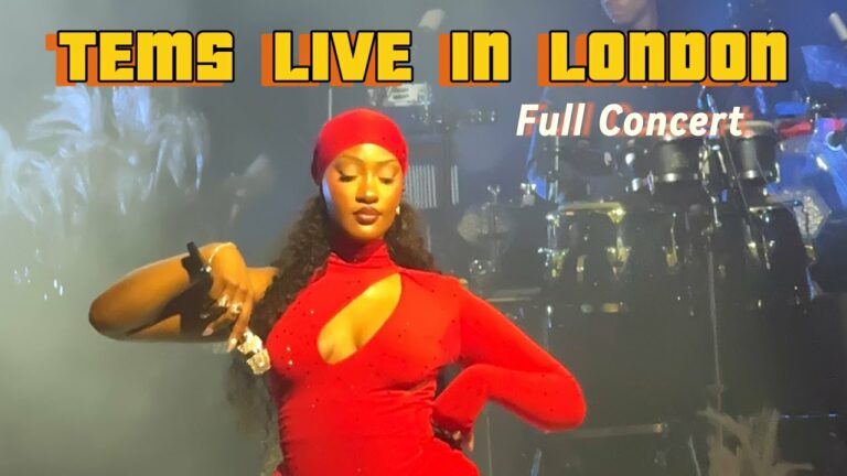 Tems Kicks Off World Tour With An Electrifying Performance in London ...