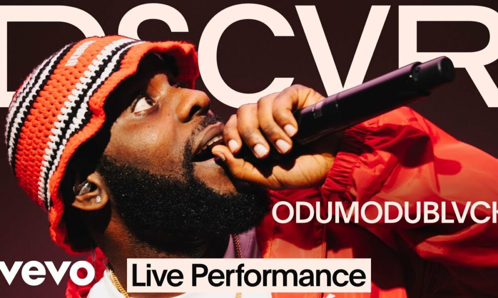 Odumodublvck Performs "Wotowoto Seasoning" & "Commend" Live on Vevo ...